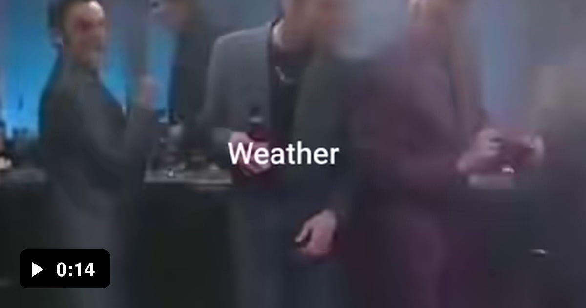 Today it’s hot tomorrow it’s cold, it’s called weather. Why weather ...