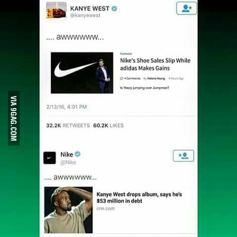 Nike is a savage - 9GAG