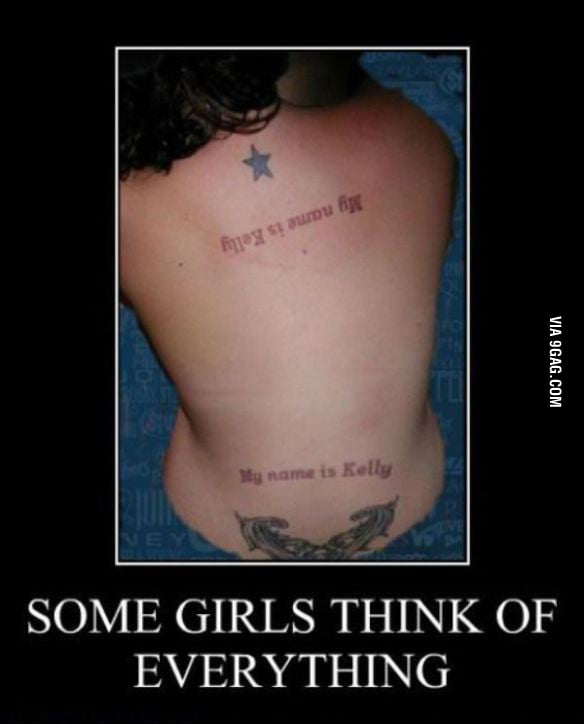 Just in case you forgot my name ;-) - 9GAG