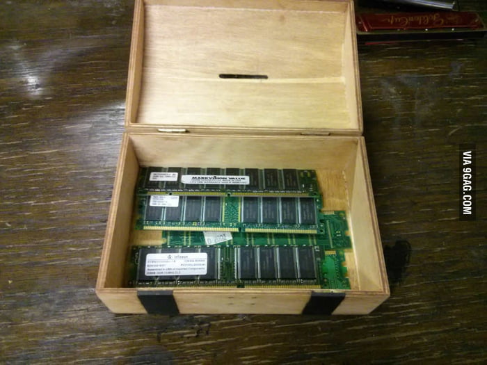 This is the box where I keep my old memories - 9GAG