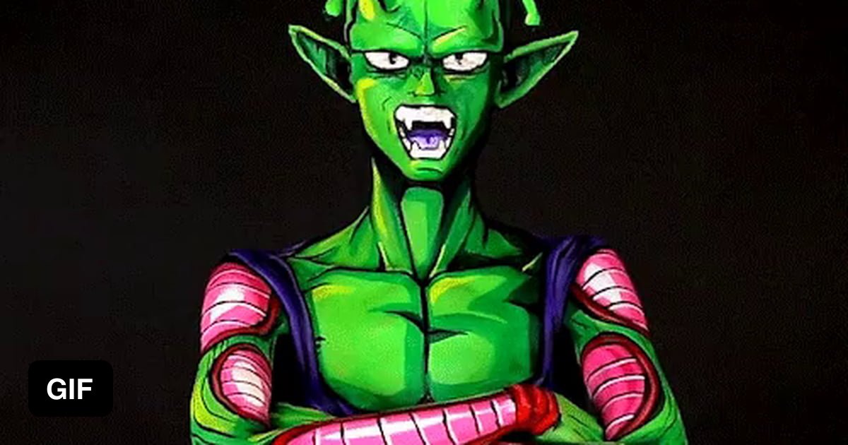 Piccolo DBZ, Optical Illusion (Cospaint sfw, Kay Pike) - 9GAG