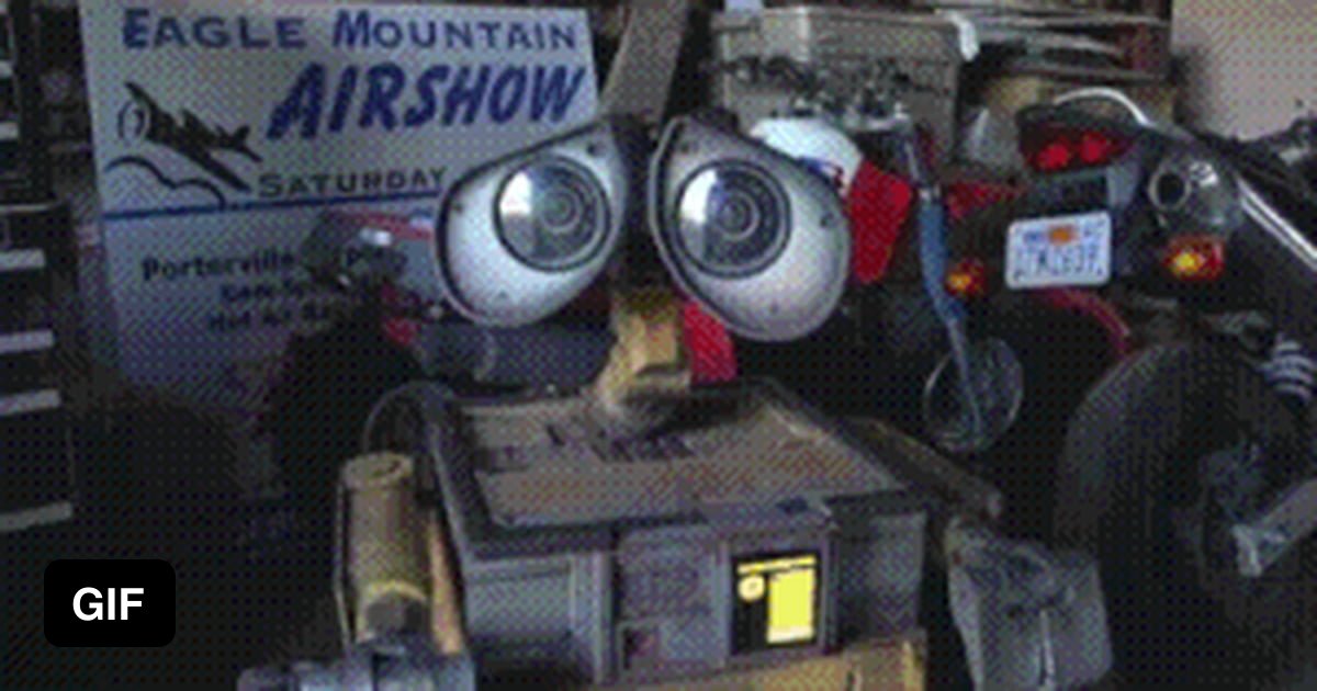 Real life WALL-E - 9GAG