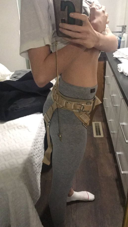 My bf had to wear my yoga pants for skydiving - 9GAG