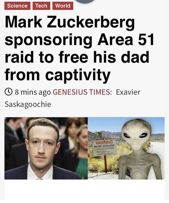 Also they could get insider information from mark - 9GAG