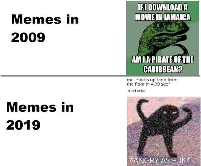 Memes evolution - 9GAG