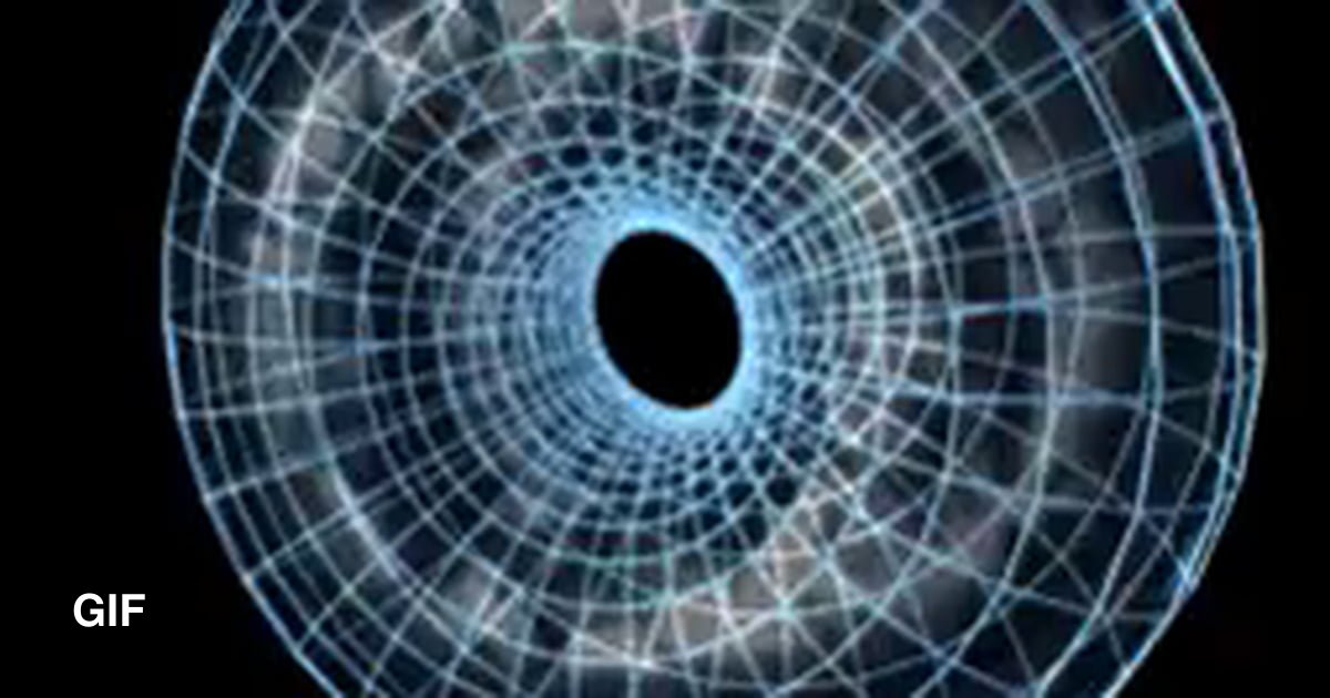 A stereographic projection of a Clifford torus in four dimensions ...