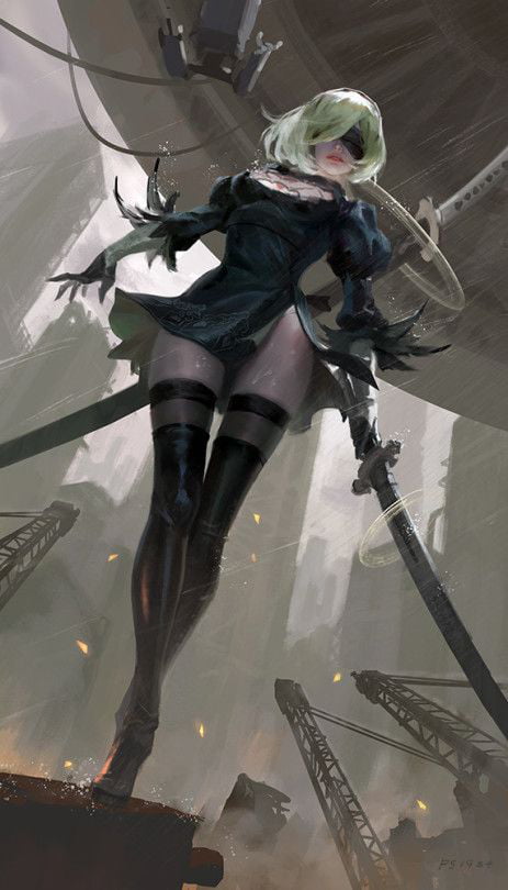 Nierautomata 2B - 9GAG