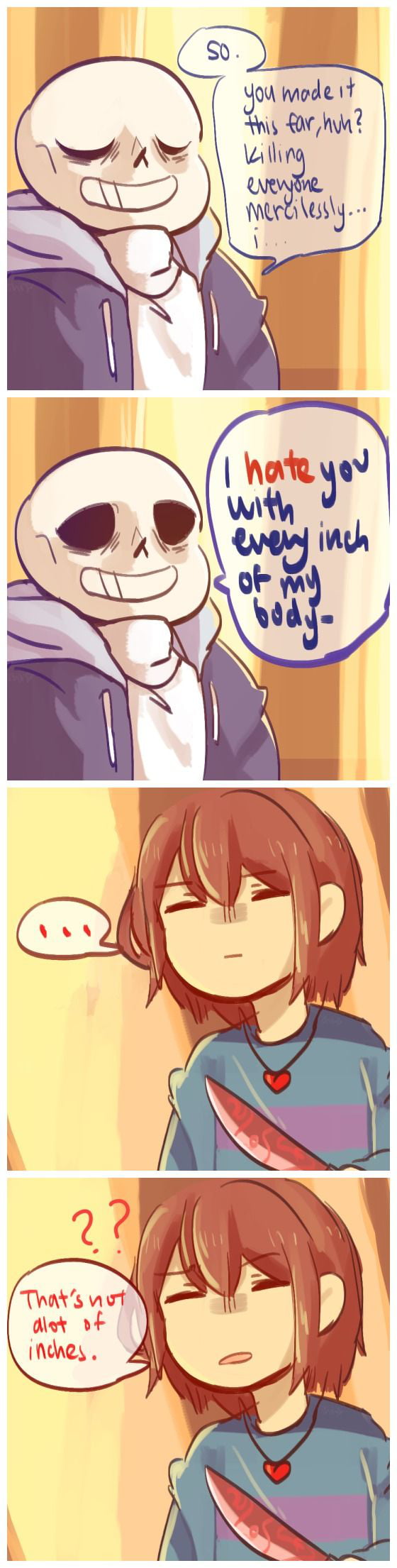 Short guy problems [Undertale] - 9GAG