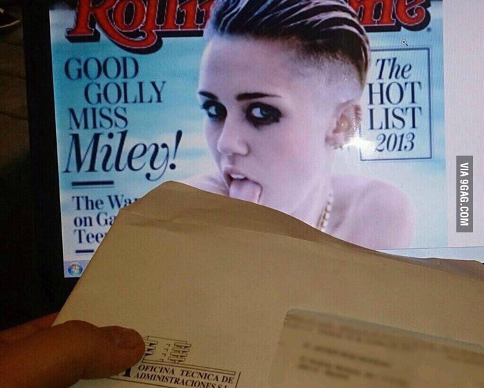 Thanks Miley. - 9GAG