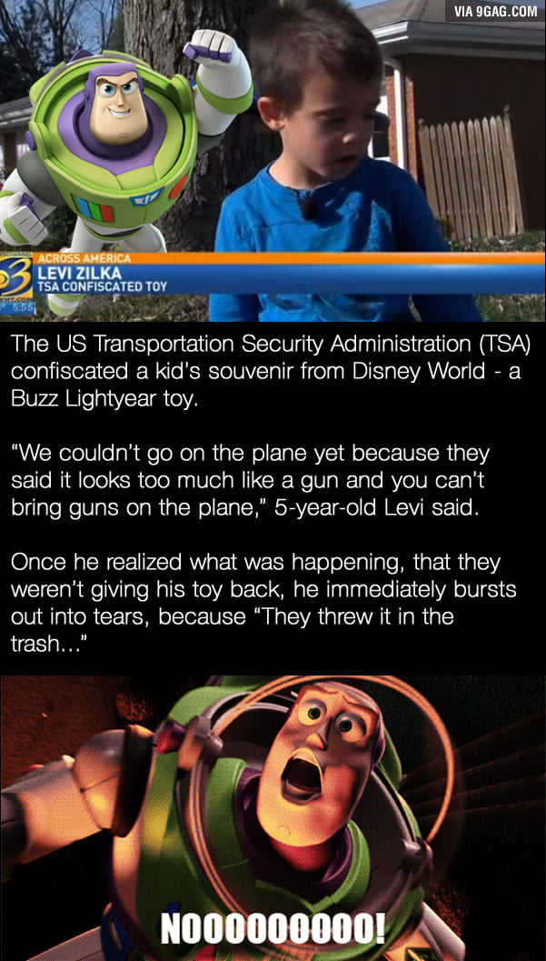 Well, Buzz Lightyear can be dangerous. - 9GAG