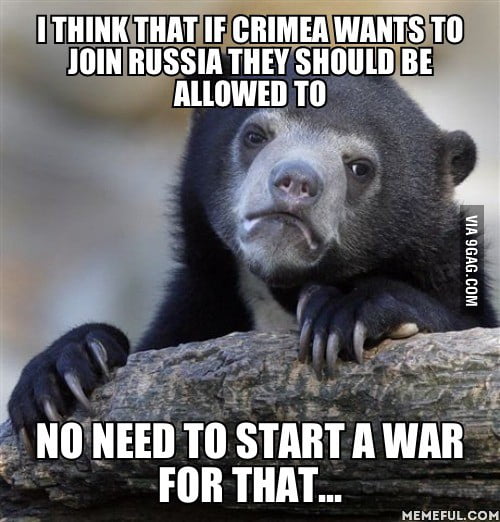 About the situation in Ukraine - 9GAG