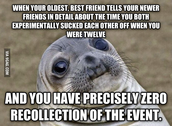I think I just had my own Uncomfortable Seal moment... - 9GAG