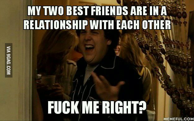 Always the third wheel. - 9GAG