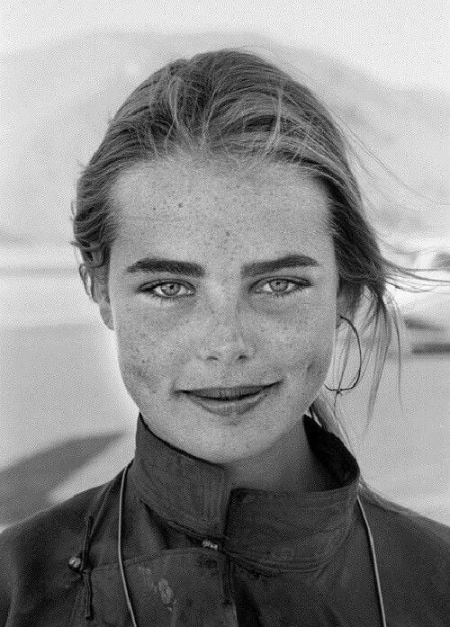 That would be an American model, Margaux Hemingway, Ernest's ...