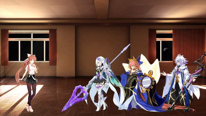 New FGO event looks pretty cool. That Foreigner and it's "Destroy ...