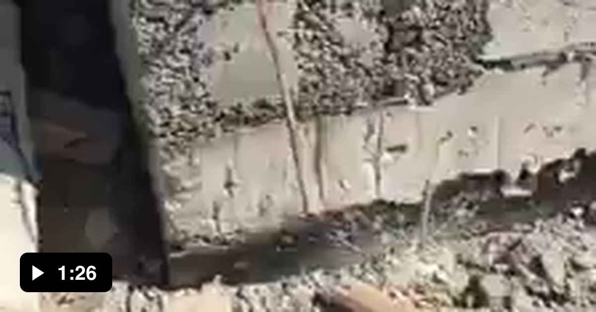 Cat was stuck in the wall, saved by construction workers - 9GAG