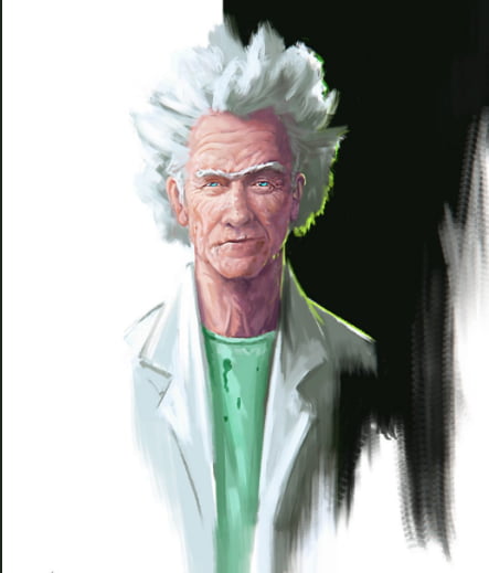 Rick after getting so damn high for the past 20 years, I'm crying... - 9GAG