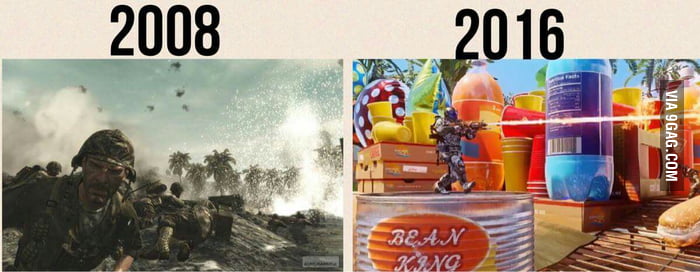 Remember when CoD use to take itself seriously? - 9GAG