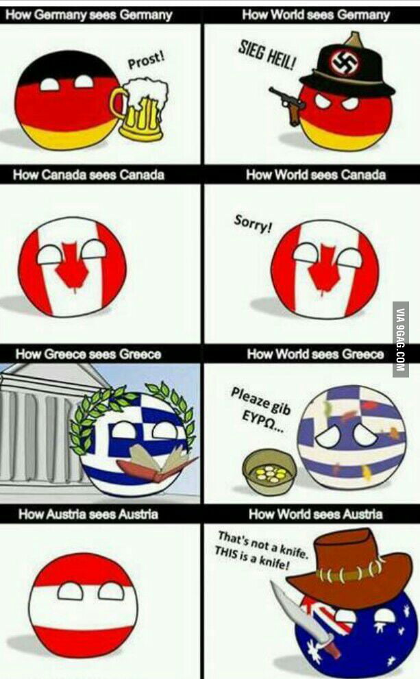 How World Sees Country #2 - 9GAG