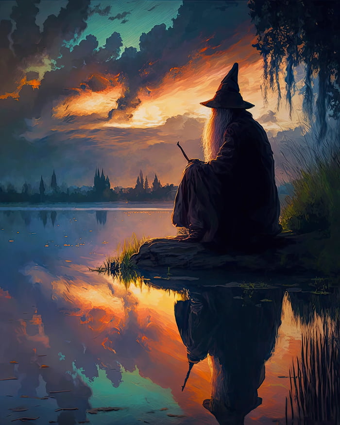 "A wizard may sometimes be late..." - 9GAG