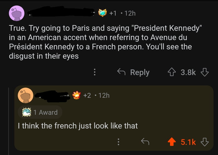 Disgusting french eyes - 9GAG