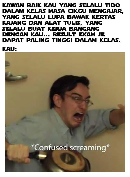 Sampai sekarang aku masih "confused with screaming" dengan member macam ...