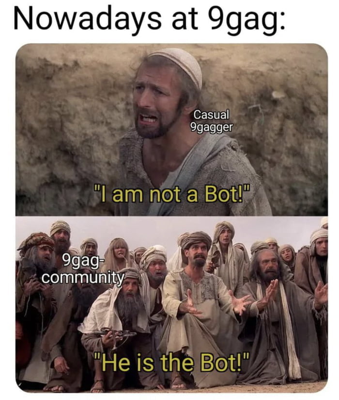 Post any meme - "Bot. Blocked" - 9GAG