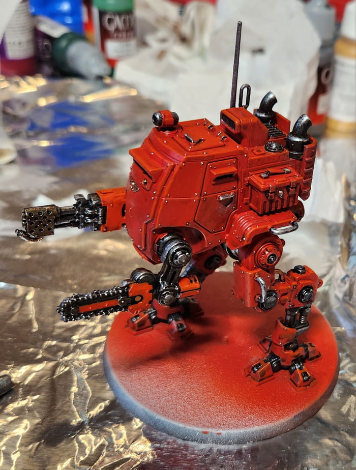 Last time I played was in 3rd edition, haven't painted anything since 7th. Decided to try ...