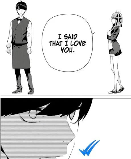 When she confess you in person not online. - 9GAG