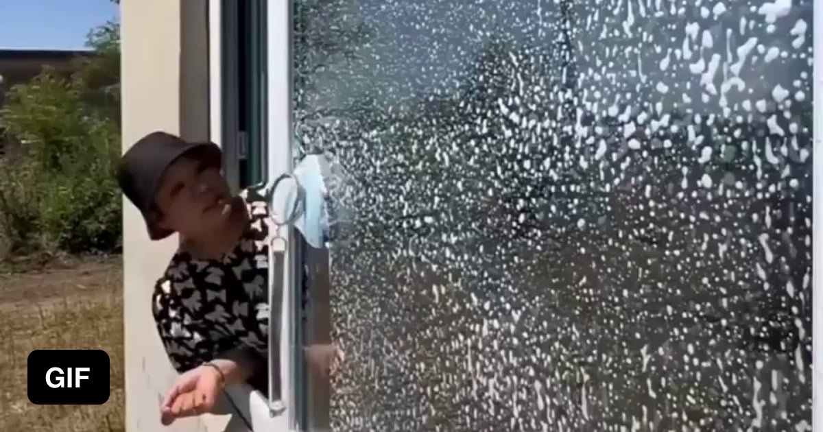 Double Side Magnetic Window Cleaner Brush Tool - 9GAG