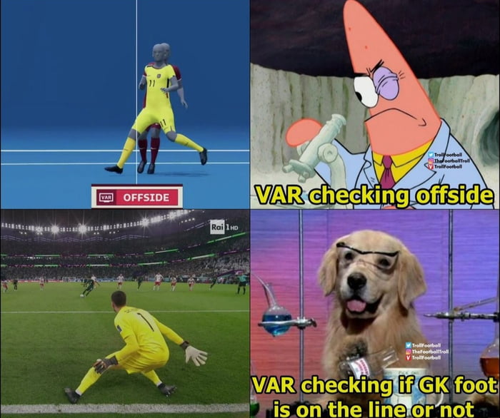 VAR can be weird. GG Poland though - 9GAG