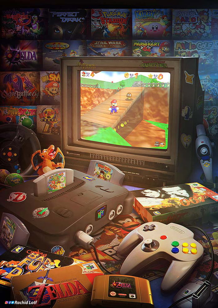The n64 was such a masterpiece and made so many childhoods, including ...