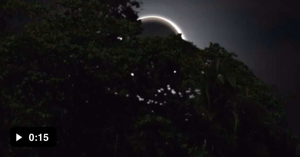 Annular Solar Eclipse in Costa Rica - 9GAG