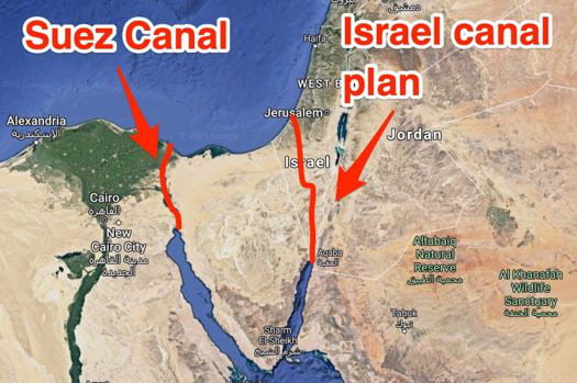 Is the Israeli/Hamas war really about the Ben Gurion canal? Israeli ...