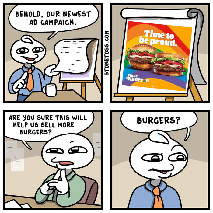 Pride whopper - 9GAG
