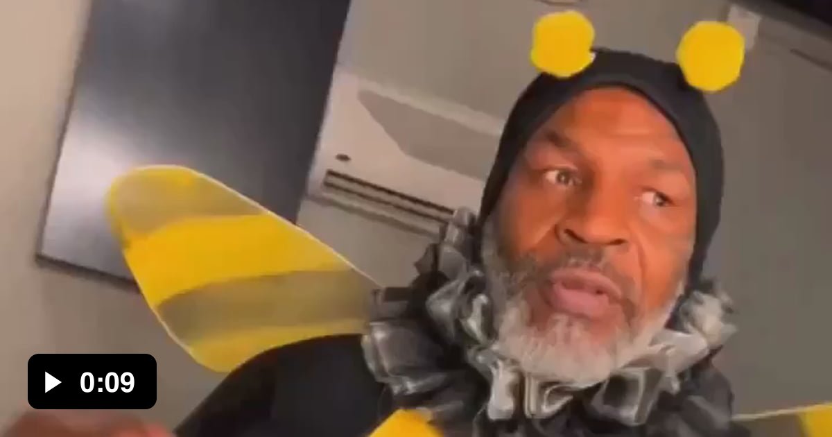 Just Mike in a bee costume. Nothing to see here. - 9GAG