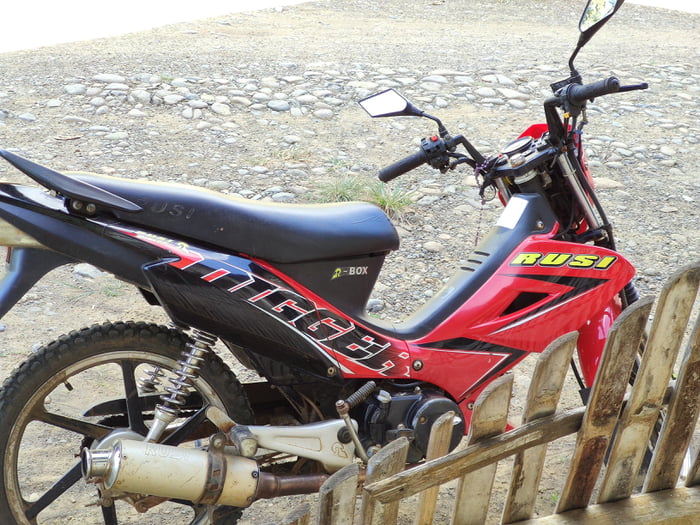 Just a motorcycle in the philippines, the model name is digger - 9GAG