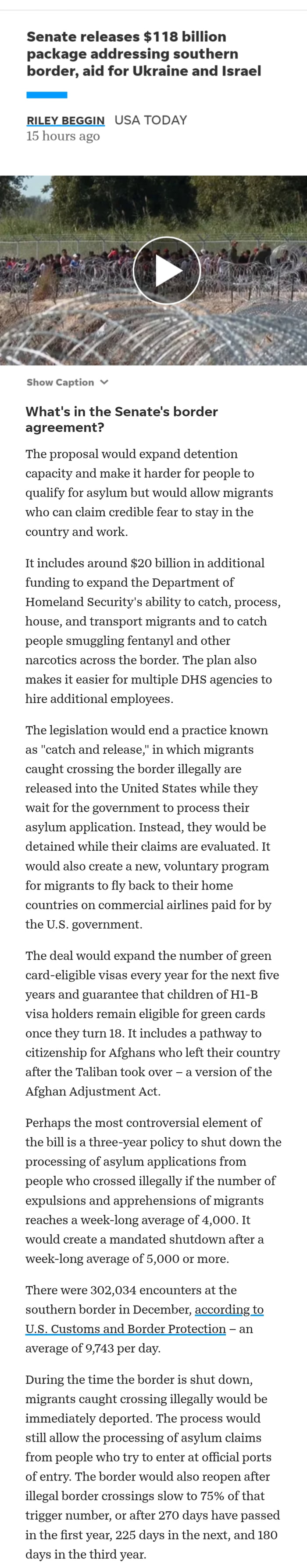 So trump sabotaged this deal, claiming he could do better. When dear old brandon passed what he ...