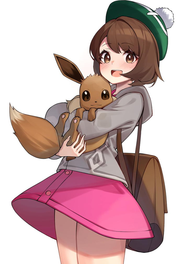 Gloria and her Eevee - 9GAG