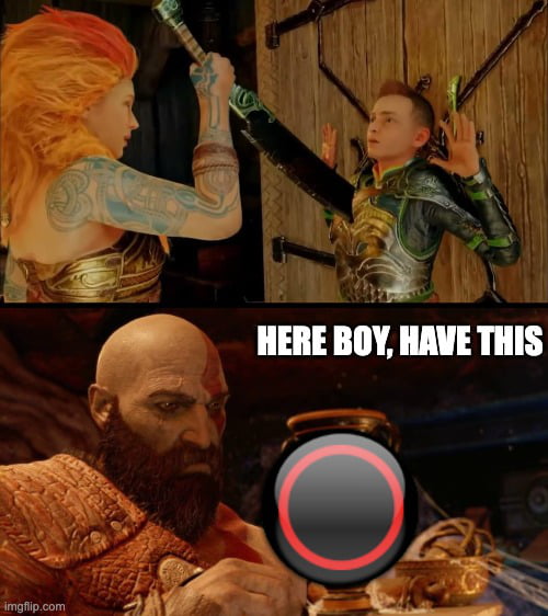 God of War meme - 9GAG