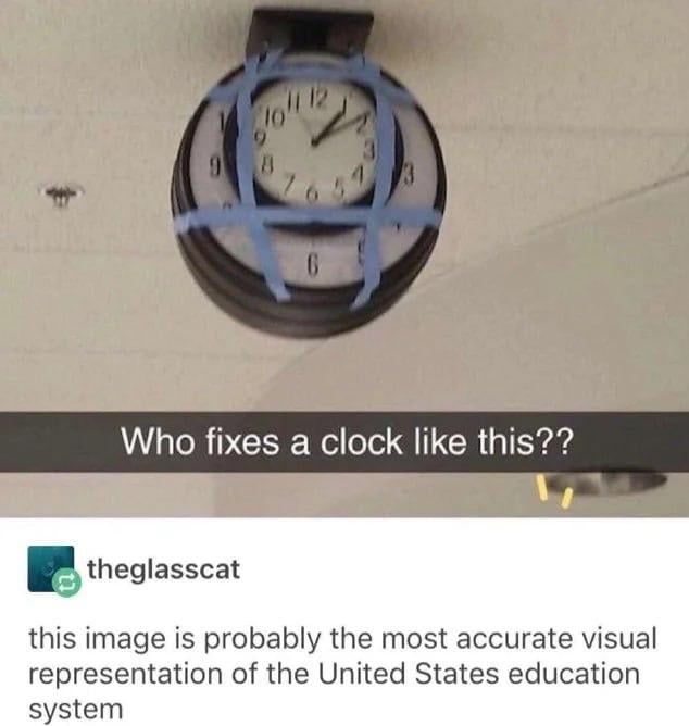 Fixed the broken clock boss - 9GAG