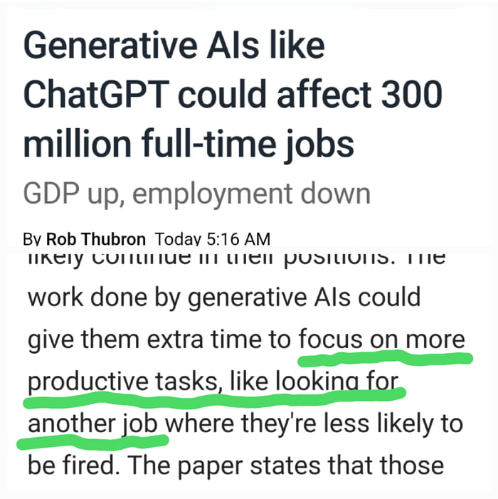 🎶 Na-na, why don't you get a job? 🎵 Love the new productive tasks - 9GAG