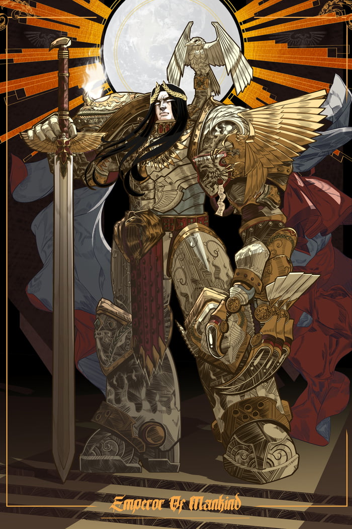 Guilliman use the Emperor's Sword and Lion El use the Emperor's shield ...