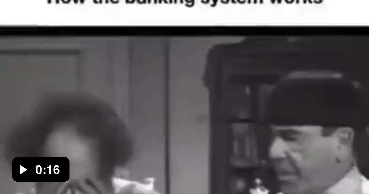 How to understanding the Banking System - 9GAG