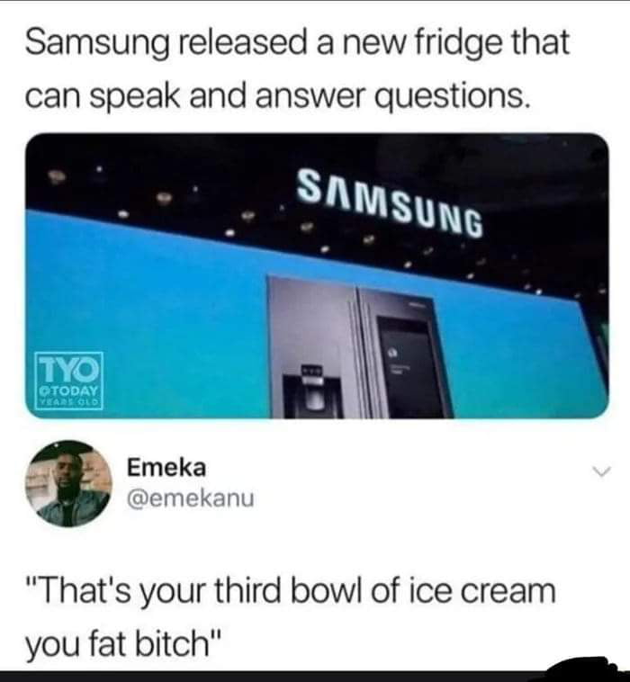 I can hear the voice of the fridge - 9GAG