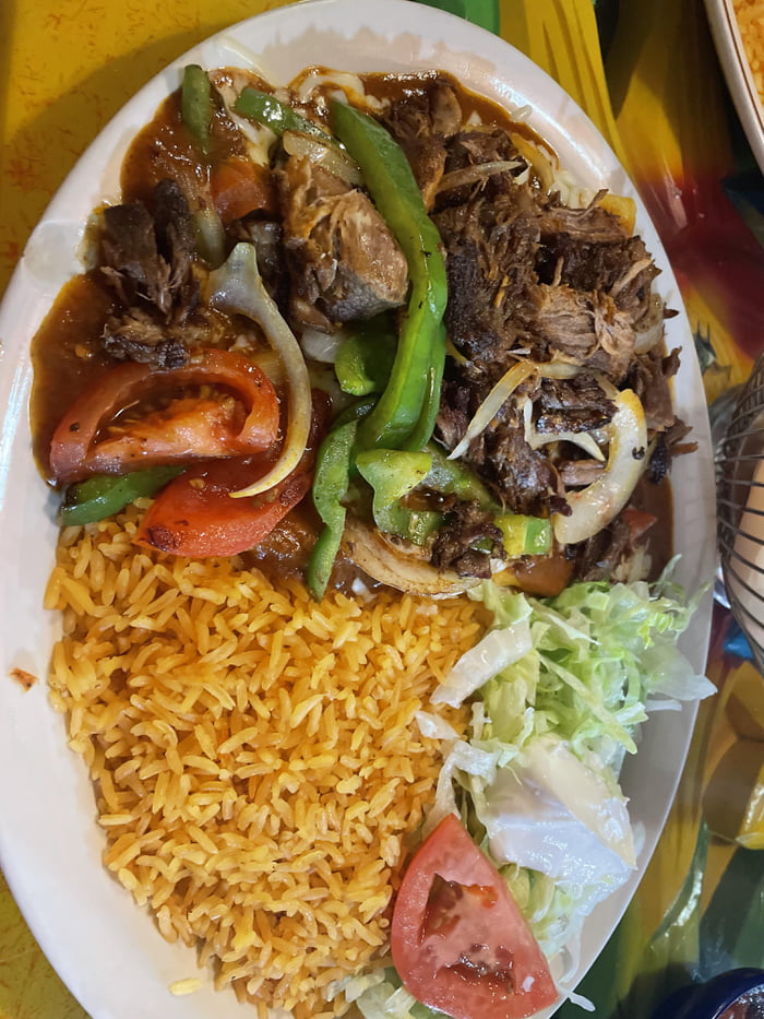 Drunkenly ate Chico’s Enchiladas at the Mexican joint next to the strip ...