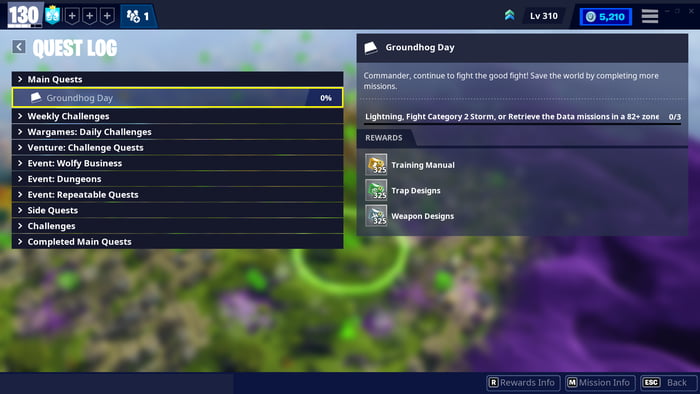 Somehow got the quest menu on the overworld map. Looks pretty cool imo. - 9GAG