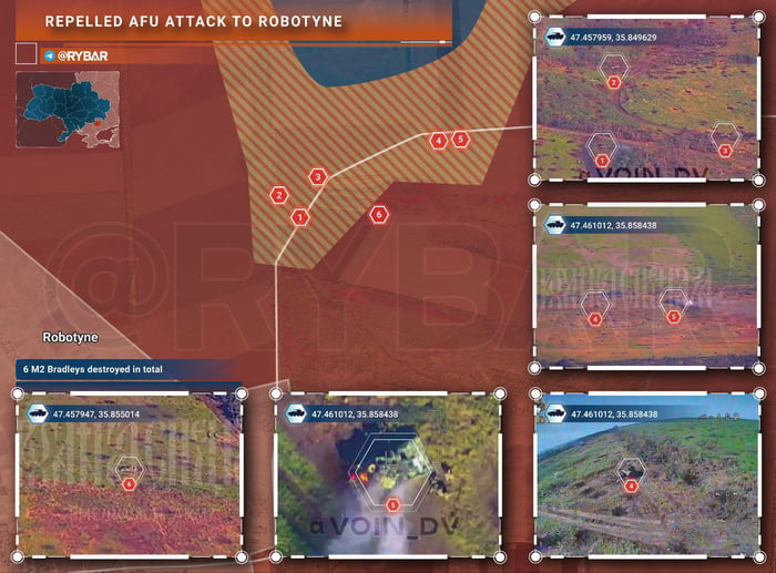 🇷🇺⚔️🇺🇦 Reflection of Ukrainian Attack on Rabotino Over the past two ...