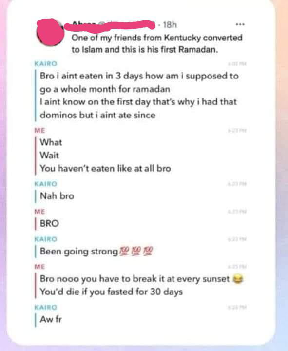 The wrong way to fast - 9GAG