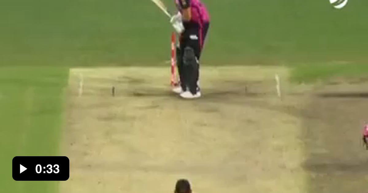 Michael Neser and Paul Walter combine for an incredible catch to help the Brisbane Heat win the ...